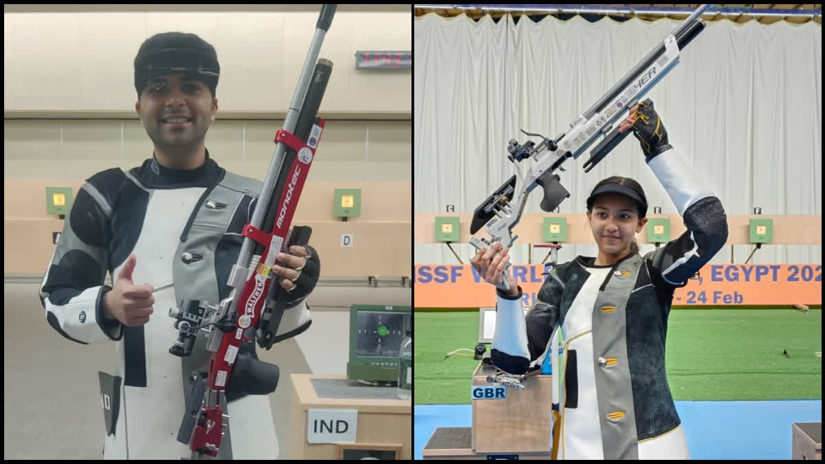 Shooting: Rifle shooters Arjun and Tilottama won silver in Asian ...
