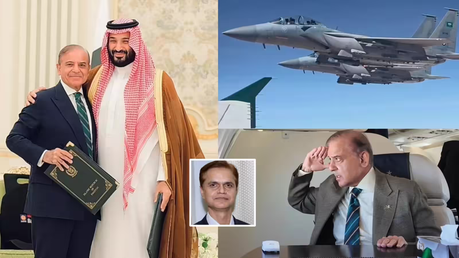 Saudi Arabia welcomes Shahbaz with F-15 jets, nuclear bomb deal... US ...